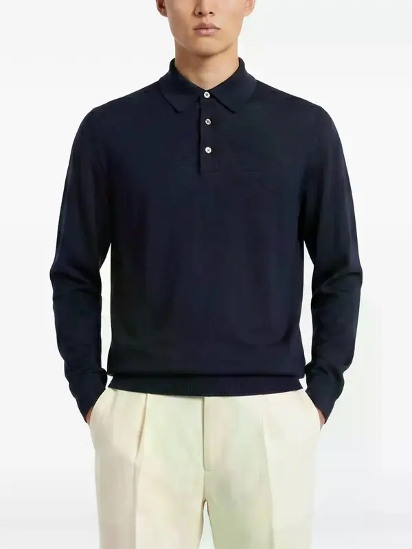 Kiton Long-sleeve Polo Shirt