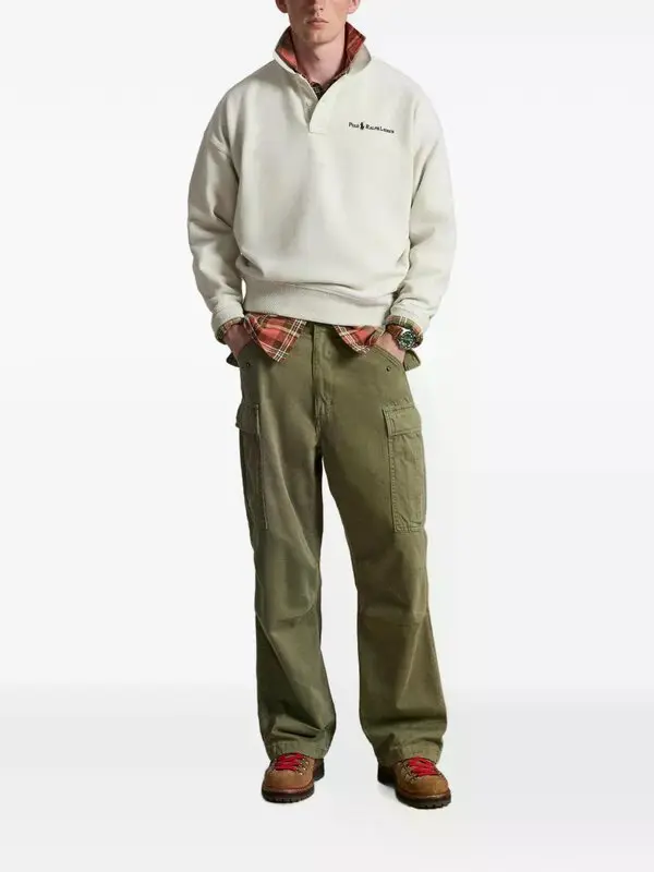 Polo Ralph Lauren Relaxed Fit Logo Collared Sweatshirt