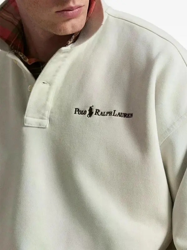 Polo Ralph Lauren Relaxed Fit Logo Collared Sweatshirt