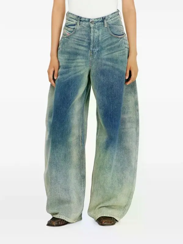 DIESEL® 1987 D-khelz Relaxed High Waist Jeans