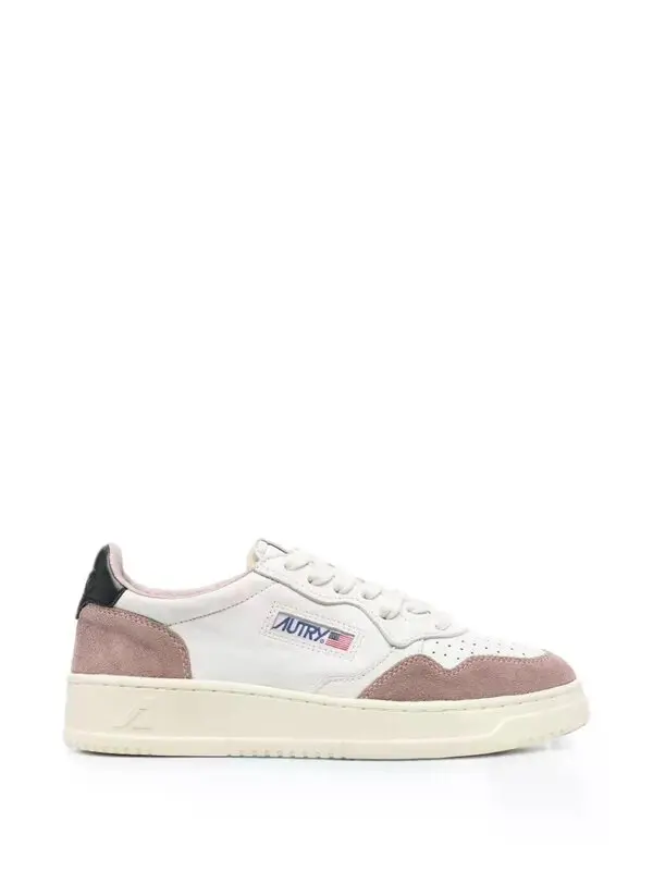 AUTRY Medalist Panelled Leather Sneakers