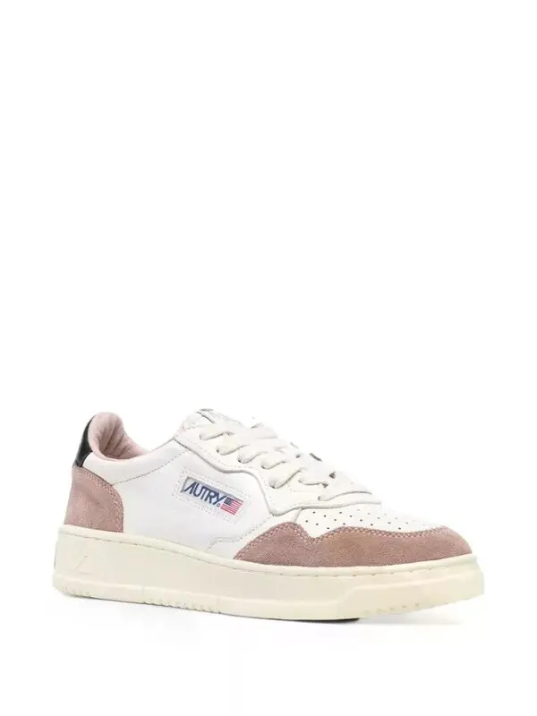 AUTRY Medalist Panelled Leather Sneakers
