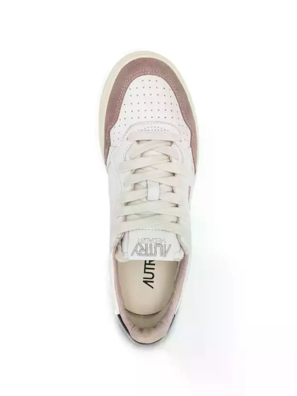 AUTRY Medalist Panelled Leather Sneakers