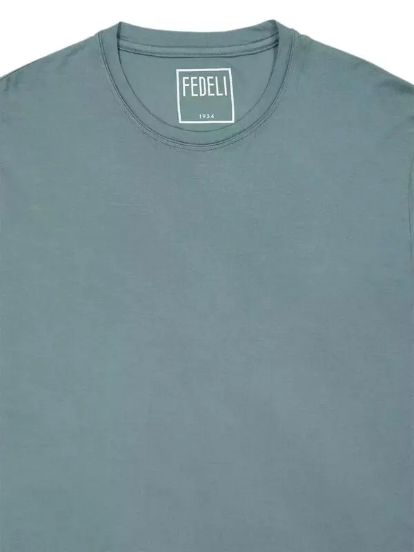 Fedeli Crew-neck Knitted T-shirt