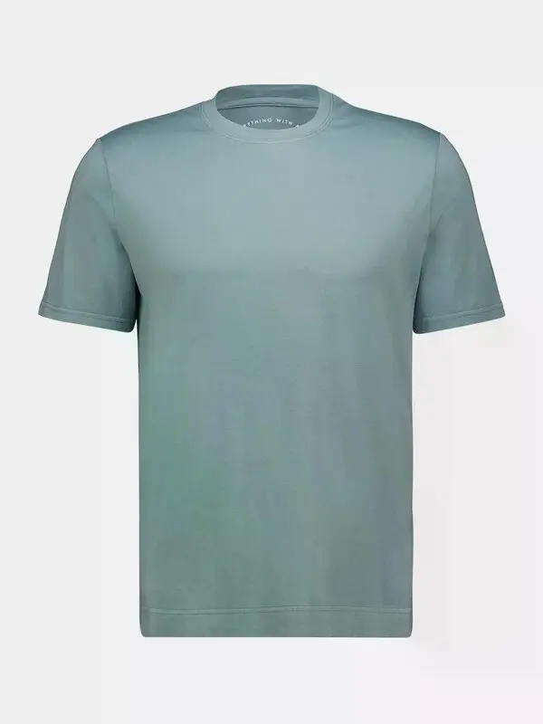 Fedeli Knitted Cotton T-shirt