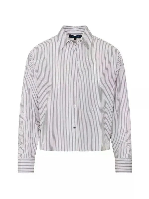 PATRICK ASSARAF Striped Cotton Shirt