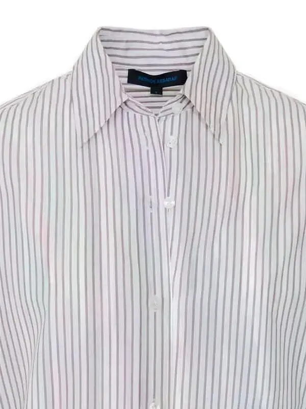 PATRICK ASSARAF Striped Cotton Shirt