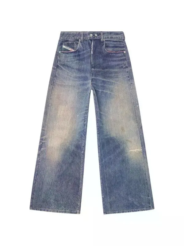DIESEL® D-sire Relaxed Fit Low Waist Wide Leg Jeans