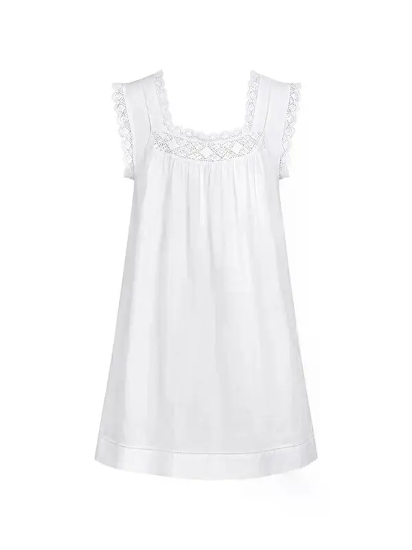 DÔEN Almadia Lace-trim Mini Dress