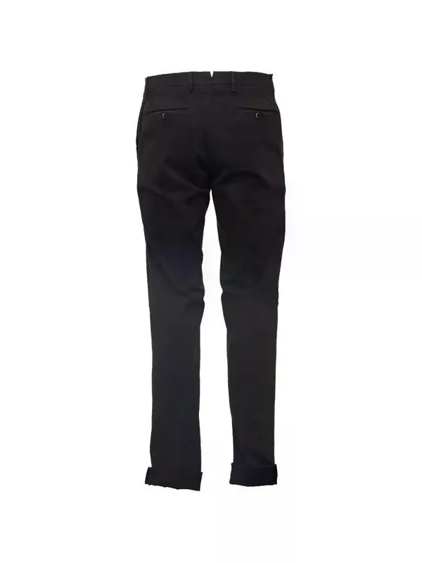 PT TORINO Pressed-crease Slim-fit Trousers