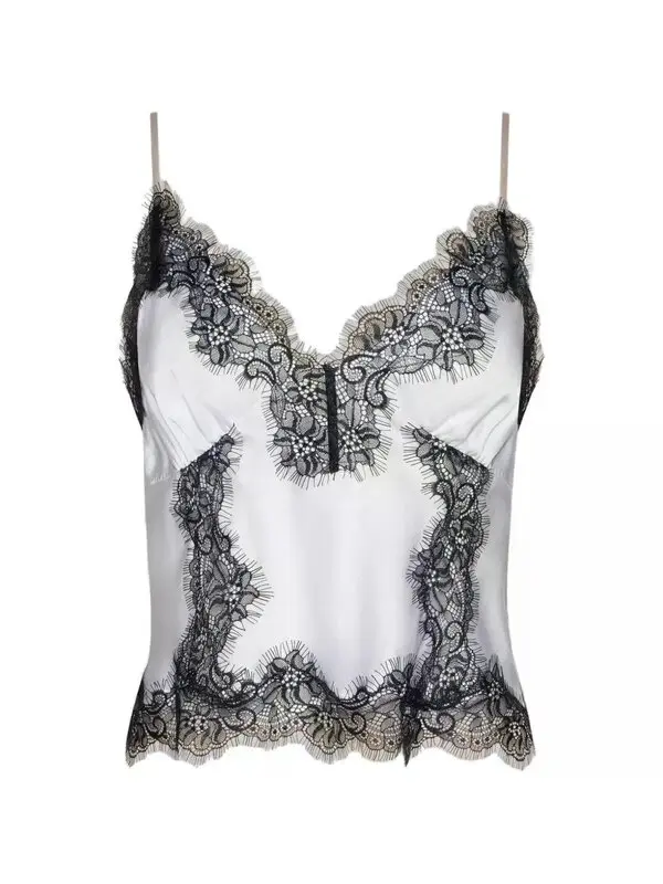 L'Agence Kimber Lace-trim Camisole