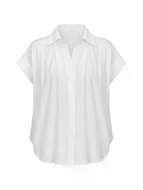 SECULAR.LAB Trinity Gathered Shirt