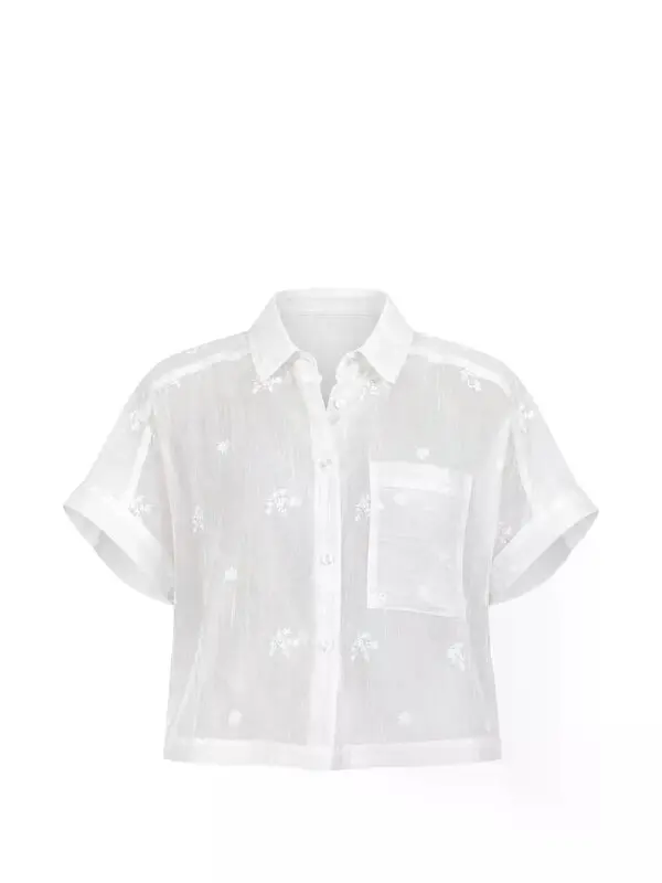 PHARAOH Zoey Embroidered Shirt