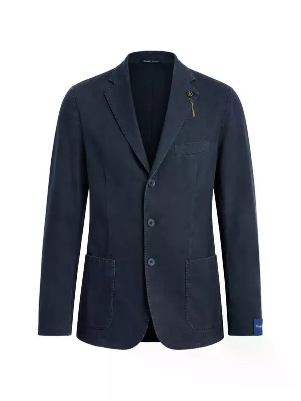 SANTANIELLO Chain-detail Single-breasted Blazer