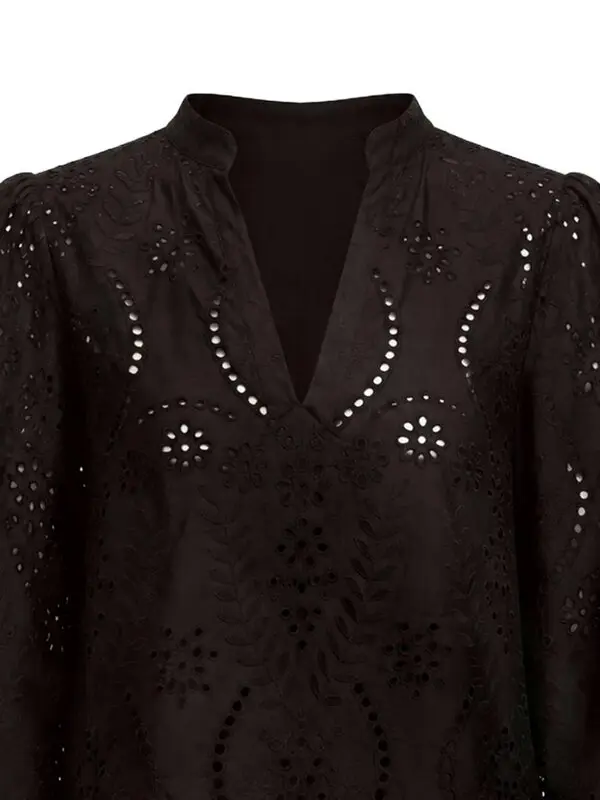 Natalie Martin Maria Broderie Anglaise Mini Dress