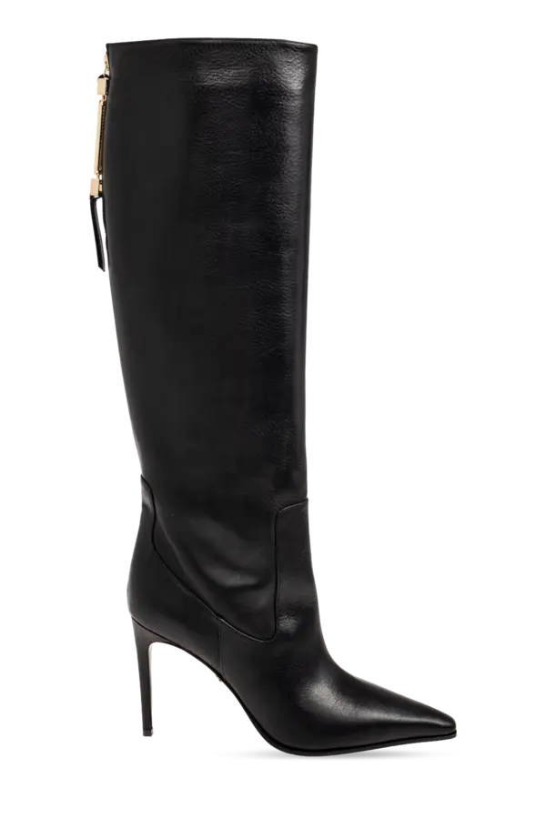 Dsquared2 Leather Heeled Boots