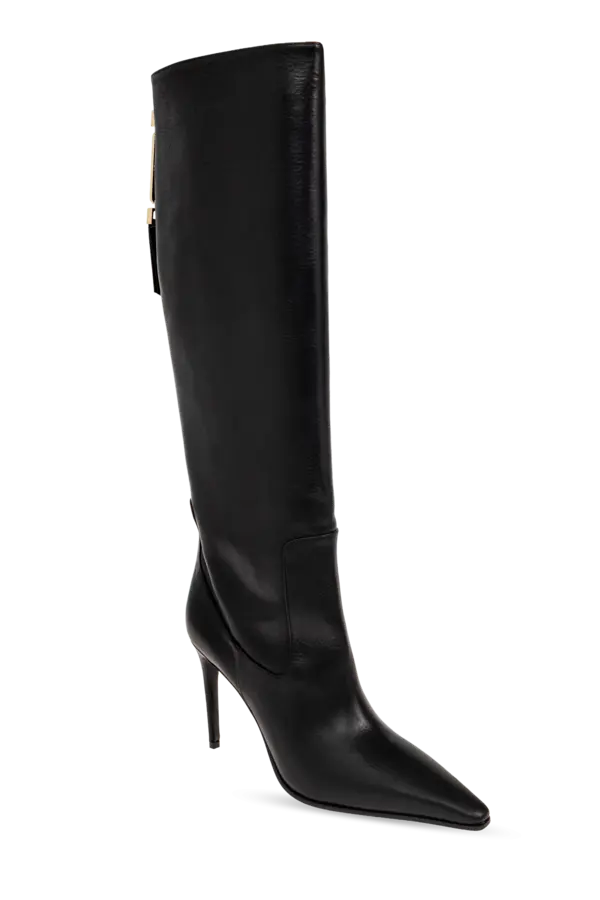 Dsquared2 Leather Heeled Boots