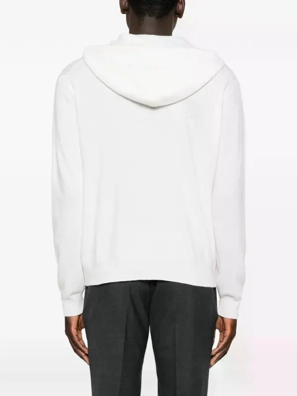 LISA YANG Emerson Zip-fastening Hoodie - Neutrals
