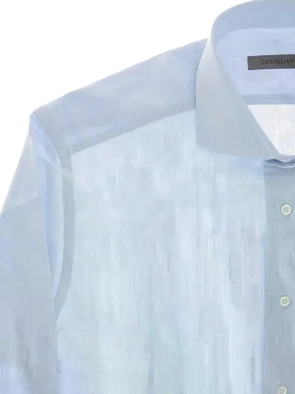 Corneliani French-collar Cotton Shirt