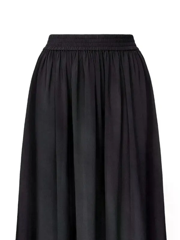 JACOB LEE Tiered Silk-chiffon Maxi Skirt