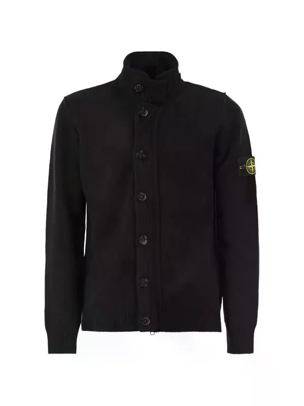Stone Island Compass High-neck Cardigan