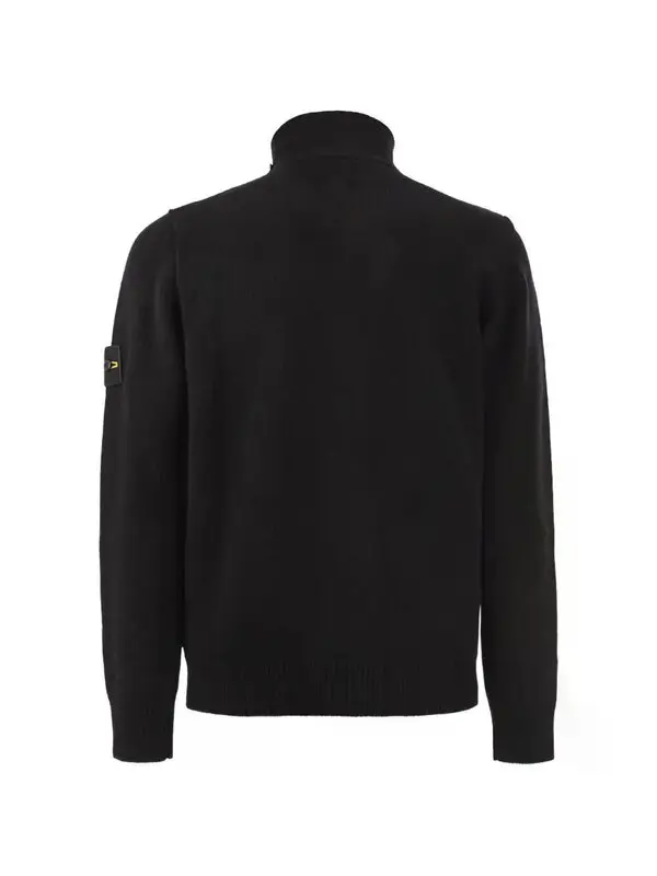 Stone Island Compass High-neck Cardigan