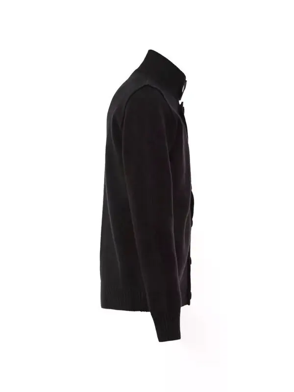 Stone Island Compass High-neck Cardigan