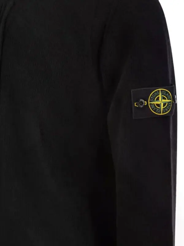 Stone Island Compass High-neck Cardigan
