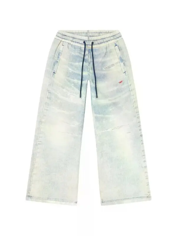 DIESEL® Relaxed Low Waist 2078 D-ainty Joggjeans - Blue