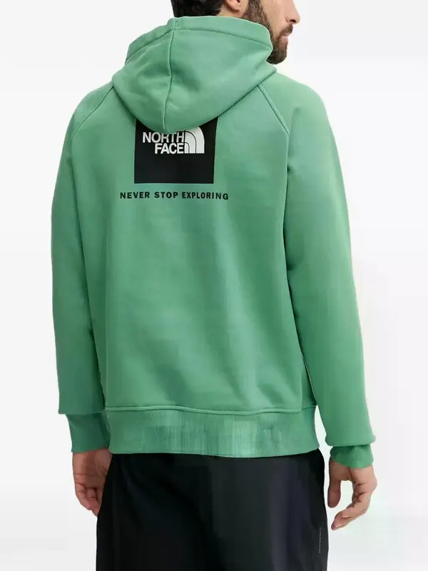 The North Face Logo-print Raglan-sleeve Hoodie