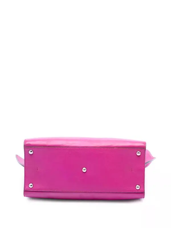 Fendi Calfskin 3 Jours Satchel - Purple
