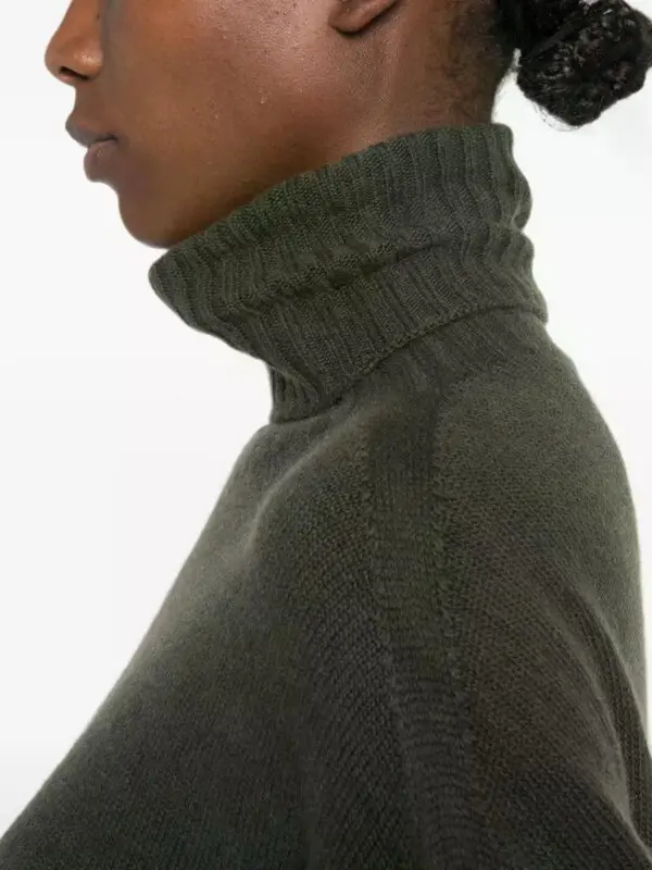 ALYSI Long Sleeve Turtleneck Sweater