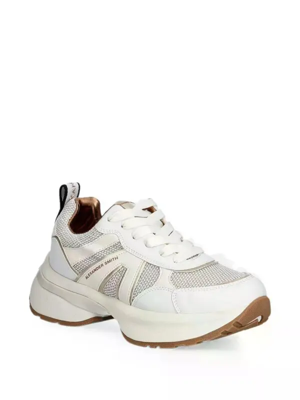 ALEXANDER SMITH Victoria Paneled Chunky Sole Sneakers