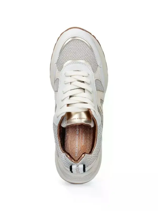 ALEXANDER SMITH Victoria Paneled Chunky Sole Sneakers