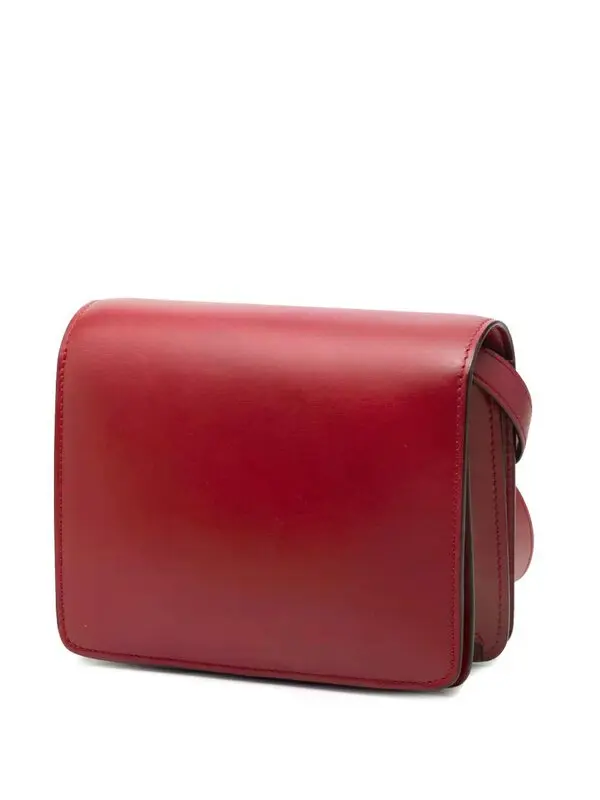 Celine Small Calfskin Classic Box Crossbody Bag - Red