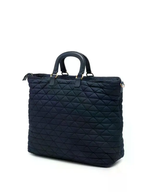 Prada 2013-2026 Quilted Tessuto Padded Satchel