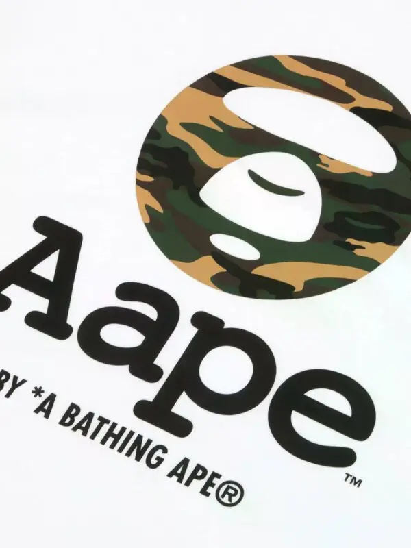 AAPE BY *A BATHING APE Camouflage-print T-shirt
