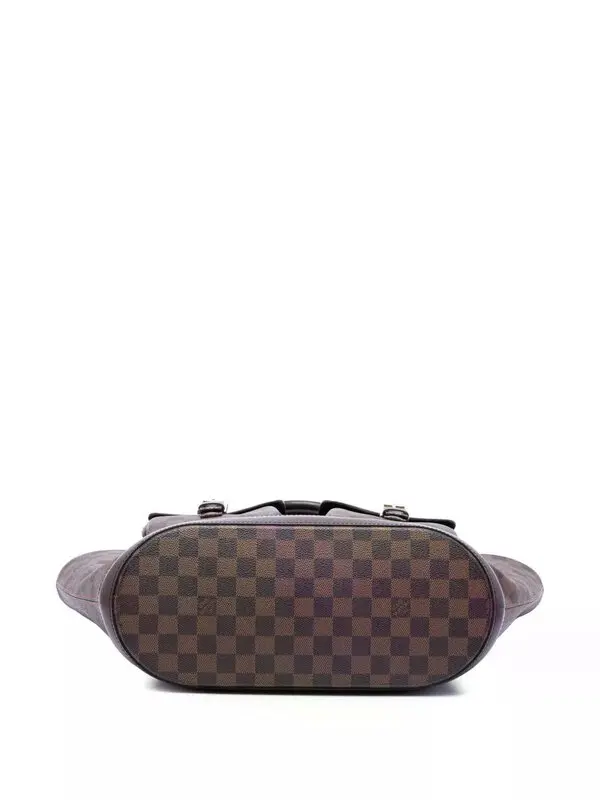LOUIS VUITTON Damier Ebene Manosque Gm Tote Bag