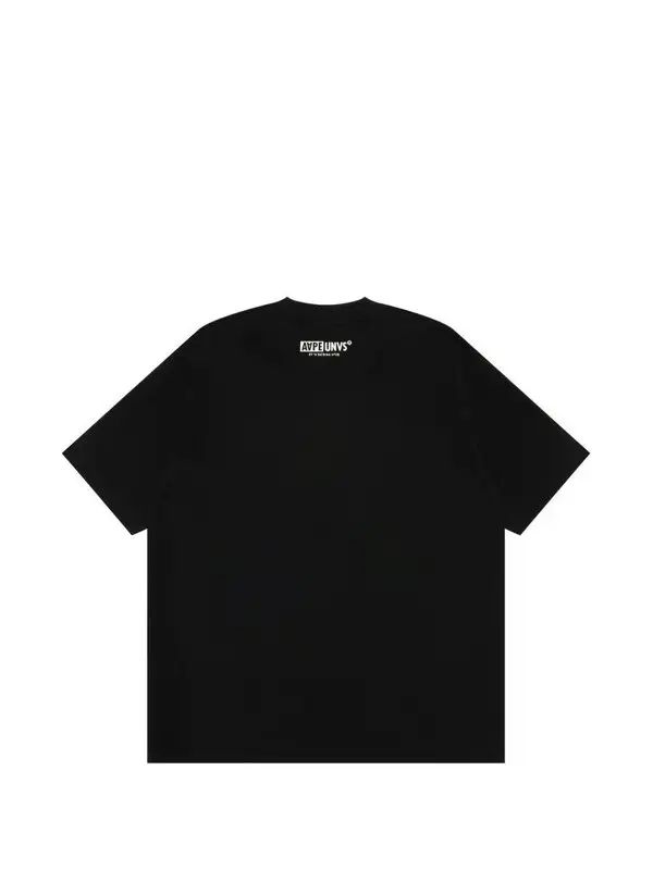 AAPE BY *A BATHING APE Aapeunvs Camouflage-print T-shirt - Black