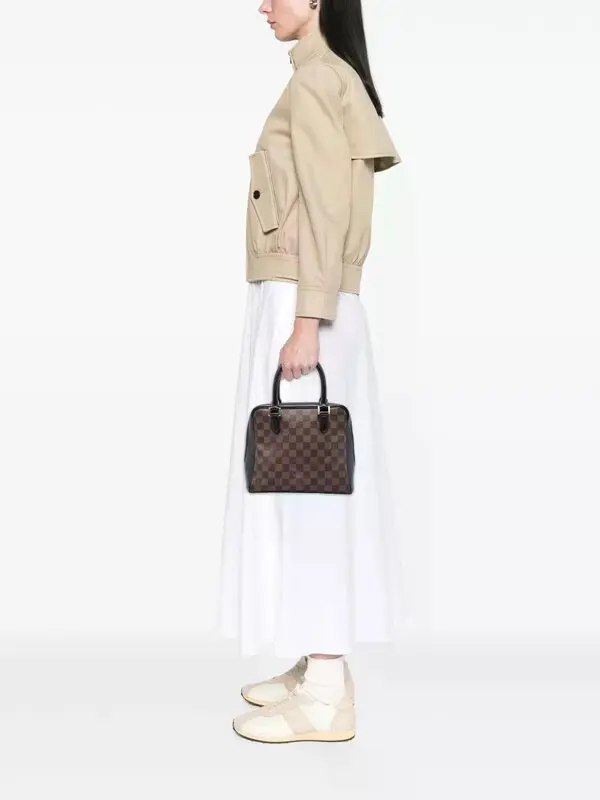 LOUIS VUITTON 1998 Damier Ebene Brera Handbag