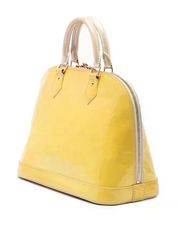 LOUIS VUITTON 2012 Monogram Vernis Alma Pm Handbag