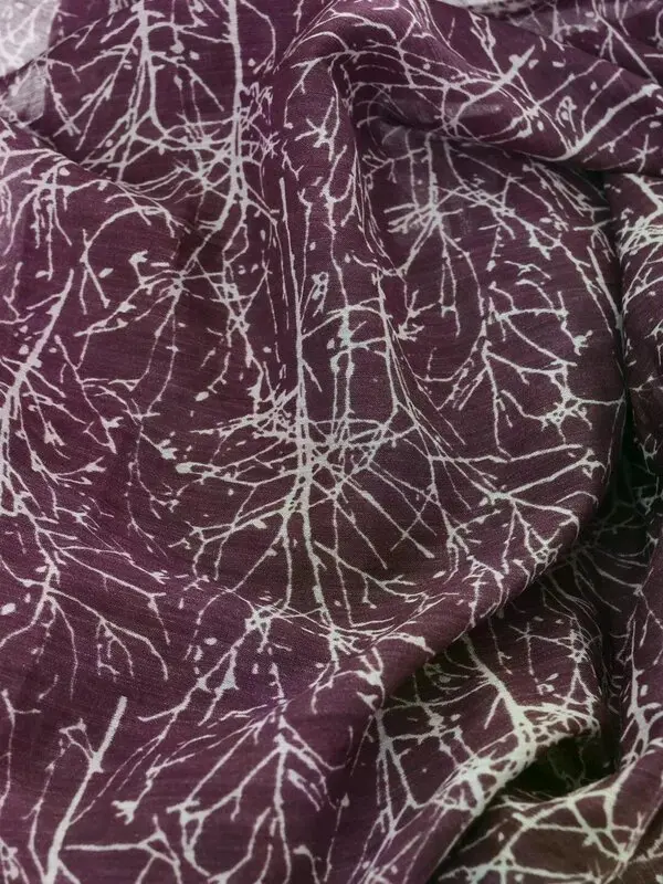 Corneliani Logo-print Tree-pattern Scarf