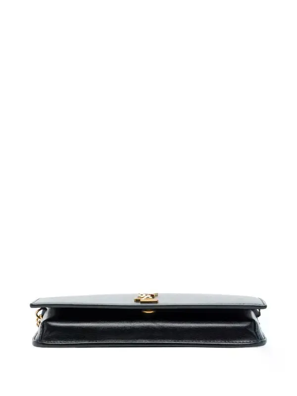Saint Laurent Smooth Calfskin Monogram Cassandre Phone Holder Crossbody Bag