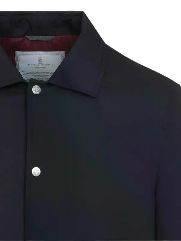 Brunello Cucinelli Press-stud Padded Jacket