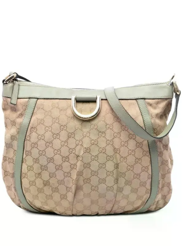 Gucci 2016-2026 Gg Canvas Abbey D Ring Crossbody Bag - Neutrals