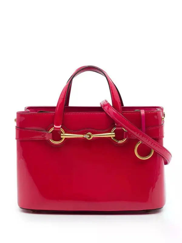 Gucci 2016-2026 Patent Bright Bit Satchel