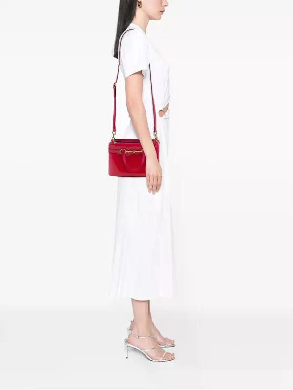 Gucci 2016-2026 Patent Bright Bit Satchel