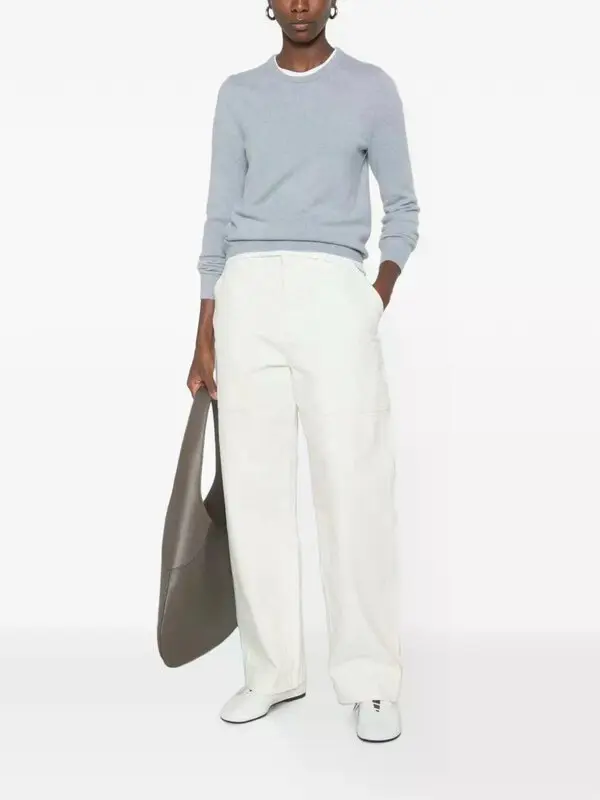 Eric Bompard Crew Neck Cashmere Sweater