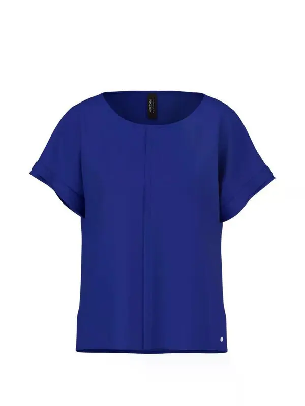 MARCCAIN Pleat-detail Short-sleeve Blouse