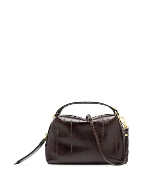 GIANNI CHIARINI Alifa Eel-effect Texture Mini Bag